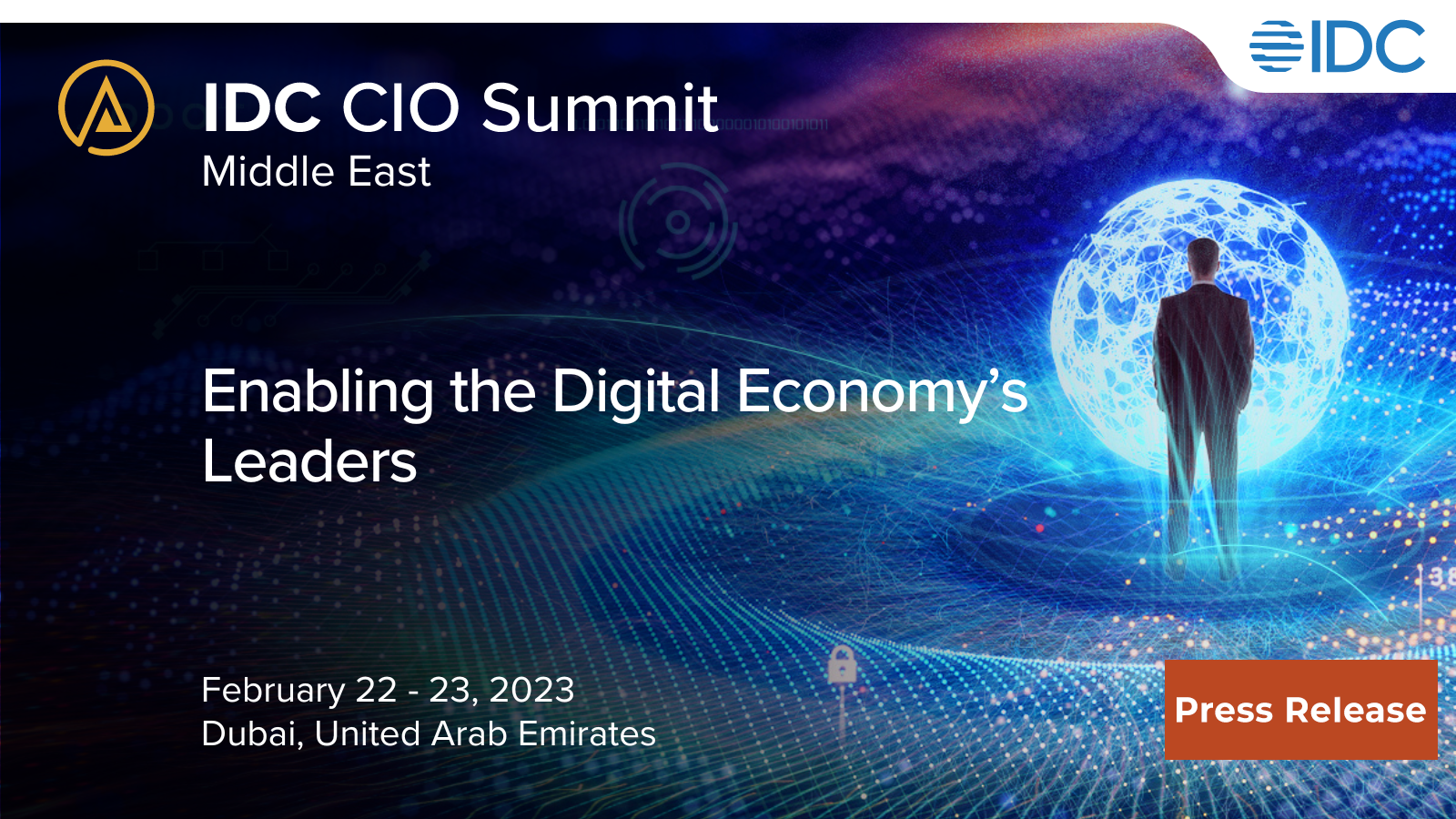 IDC to Host 16th Edition of Annual Middle East CIO Summit in February